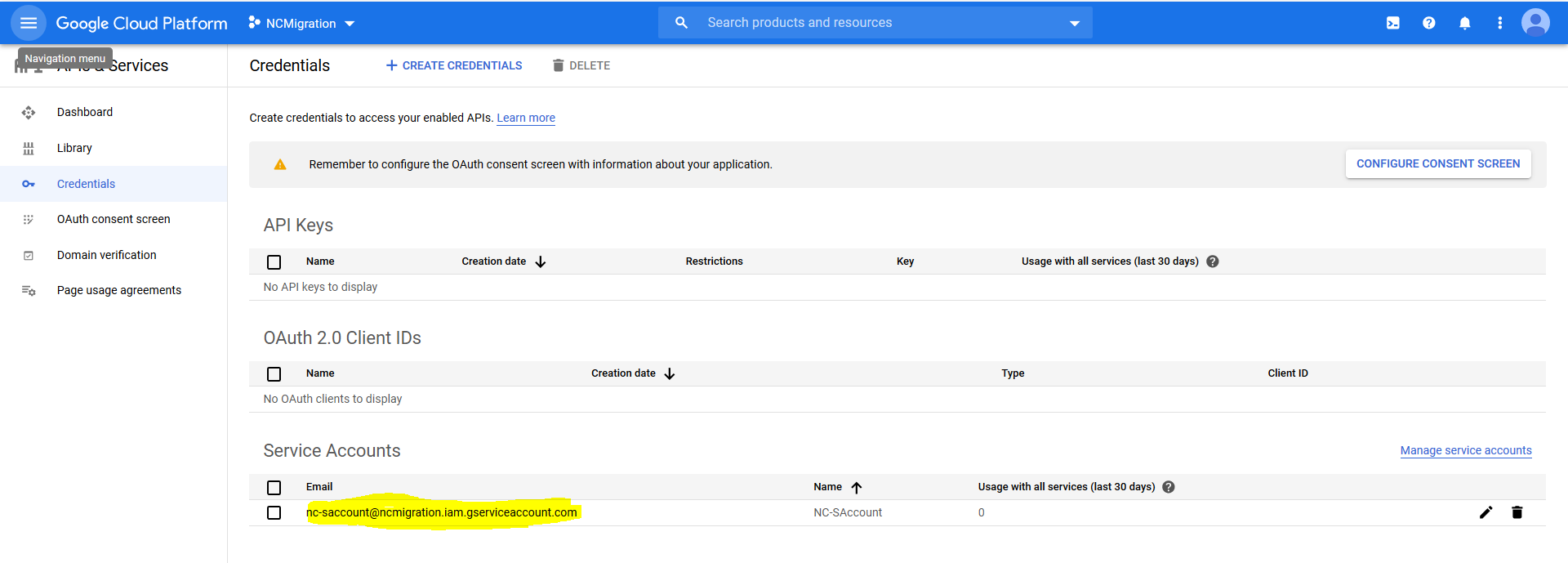 Service Account Authorization: Obtaining JSON Key from Google Cloud ...